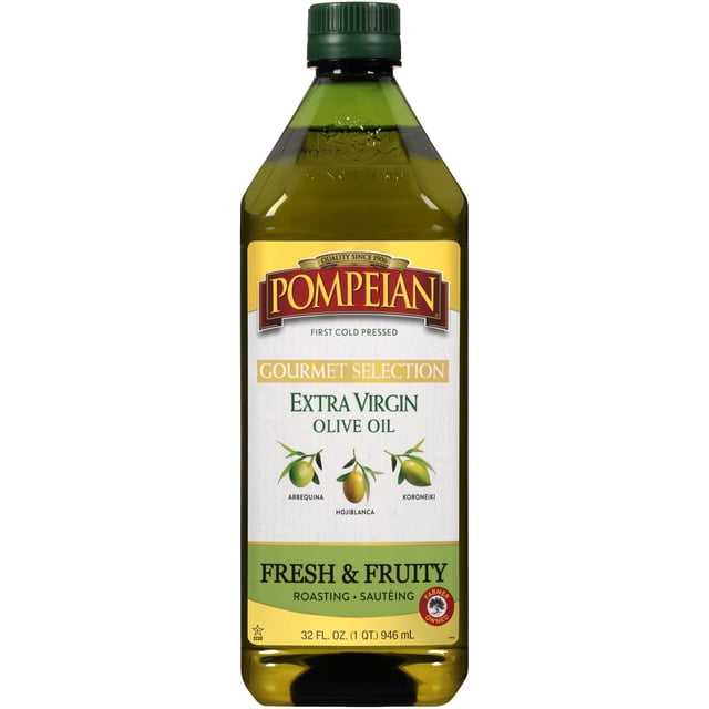 Pompeian Gourmet Selection Extra Virgin Olive Oil - 32 fl oz - Walmart.com