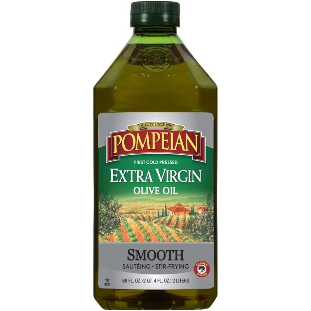 Pompeian Smooth Extra Virgin Olive Oil (Pack of 4) - Walmart.com