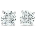 Pompeii 1Ct Lab Grown Created Diamond Screw Back Studs White Gold IGI ...