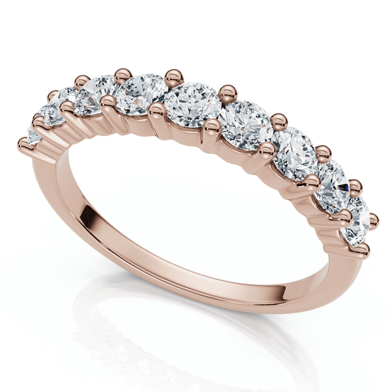 Pompeii 1Ct TW Diamond Common Prong Stackable Wedding Ring 14k Gold ...