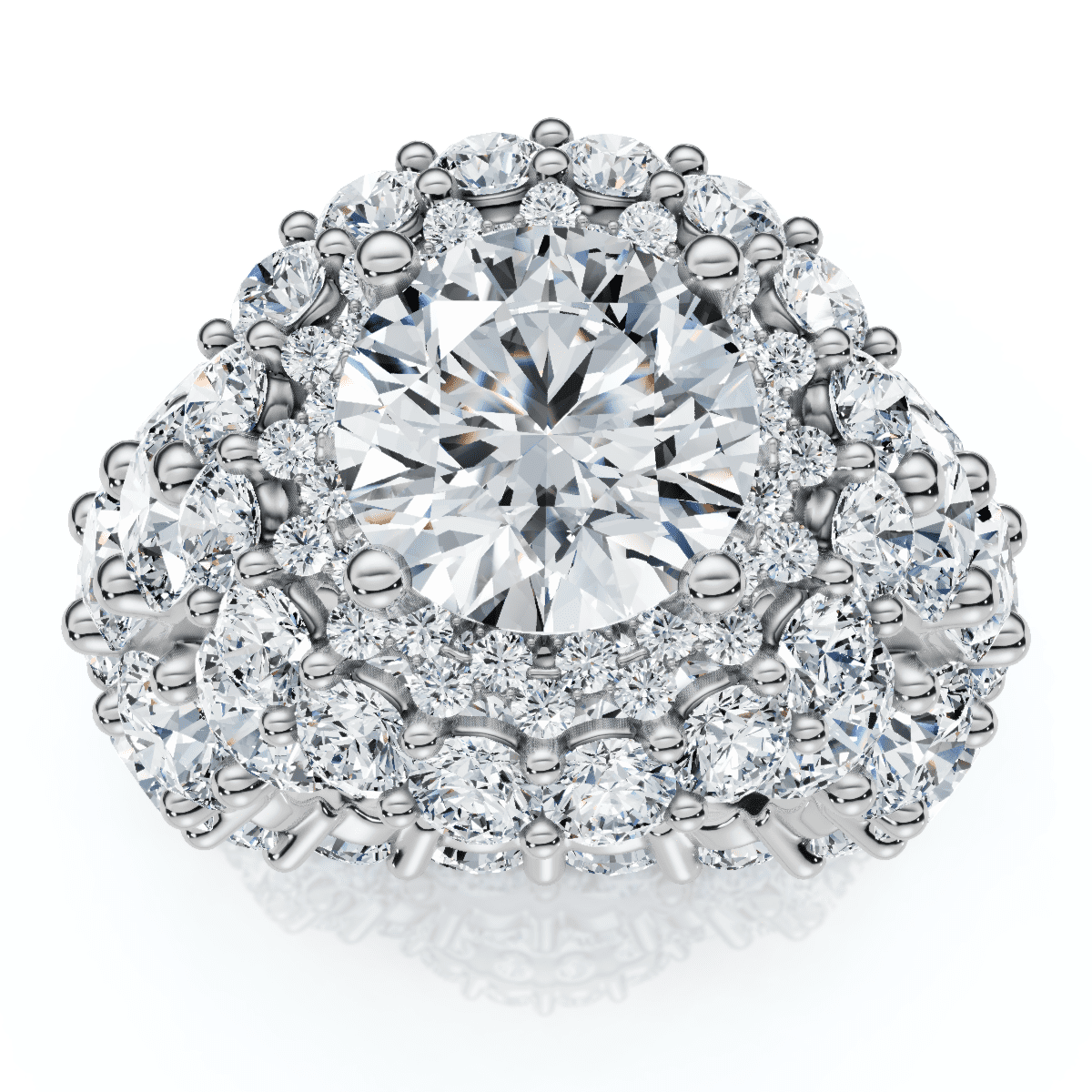 Pompeii Certified 26Ct Diamond Engagement Ring in 14k Gold Lab Grown (FG,VS2) - Walmart.com