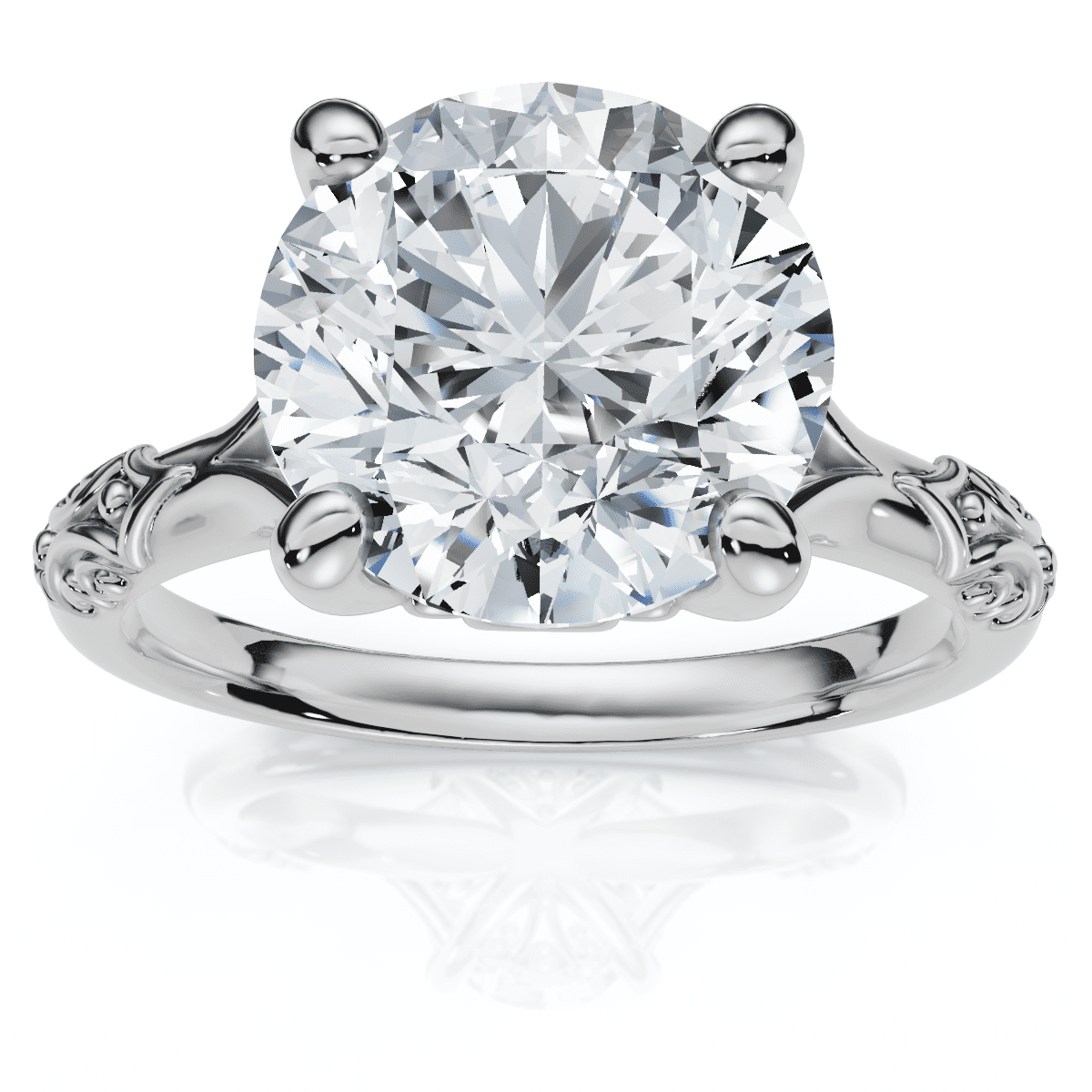 Pompeii Certified 2Ct Kimberly Diamond Engagement Ring 14k Gold or ...