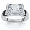 Pompeii3 3Ct Princess Cut Diamond Solitaire Engagement Ring 14k Gold Lab Grown Square Shaped ...