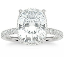 Pompeii3 5Ct Diamond Carat Marquise & Pear Three Stone Engagement Ring, 14k Gold Lab Grown ...