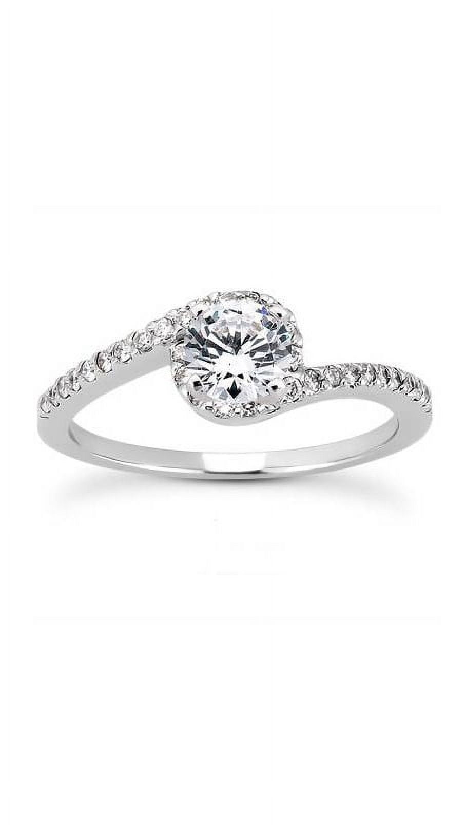 Pompeii3 5/8ct Diamond Engagement Ring 14K White Gold - Walmart.com