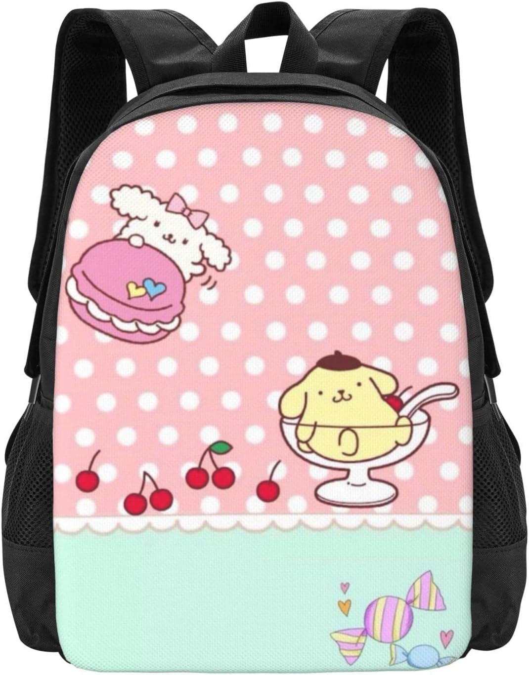 ‌Pompom Purin And Girlfriend Backpack Cartoon Pom Pom Purin Travel ...