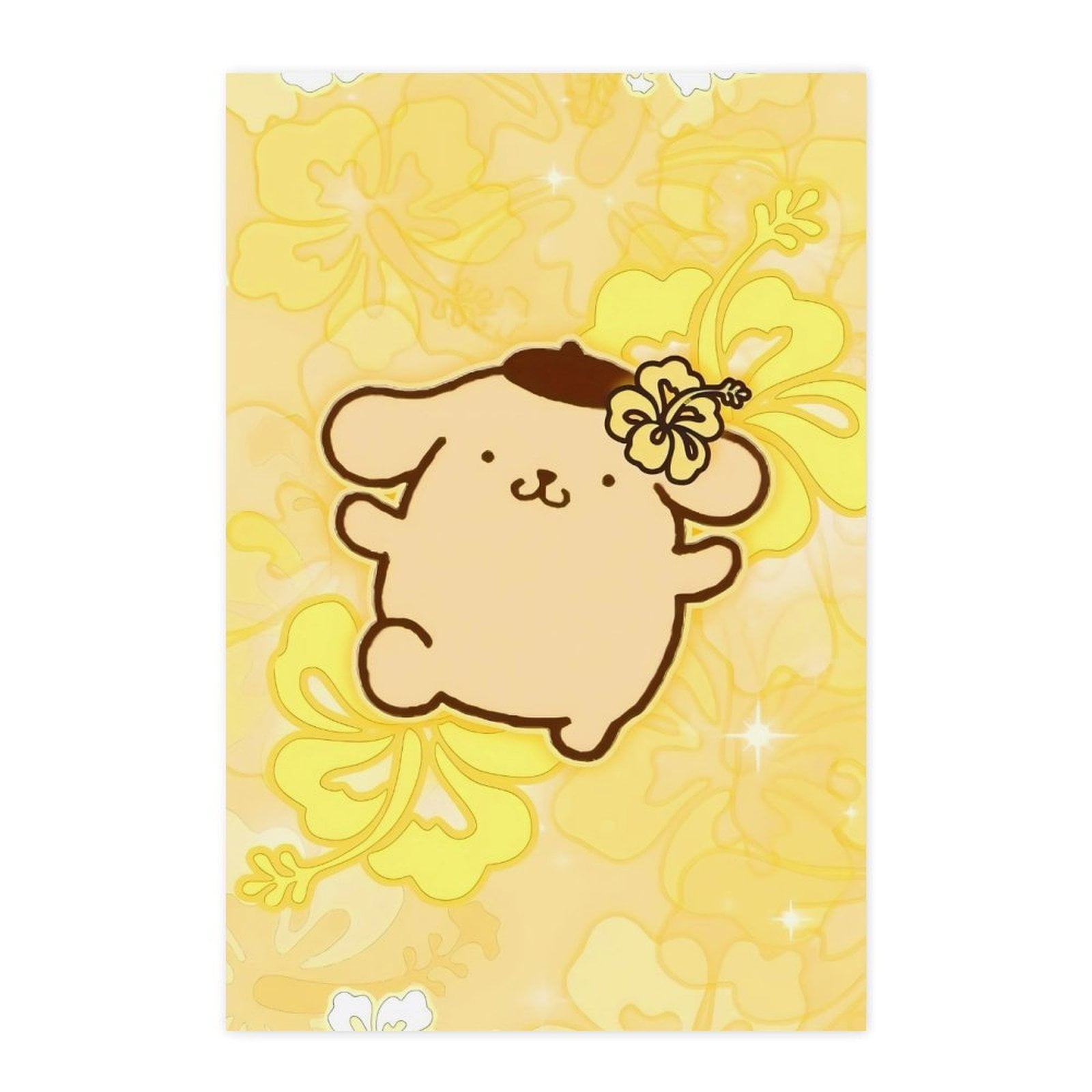 Pompom Purin Anime stickers posters wall decoration 30*45（cm） - Walmart.com