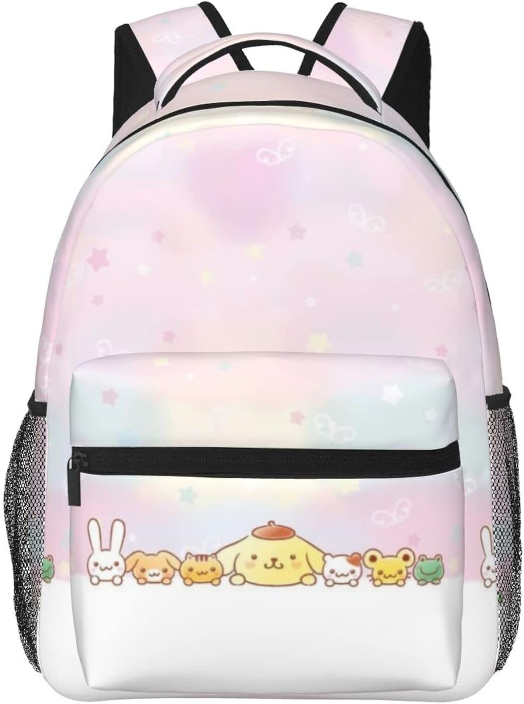 ‌Pompom Purin Kawaii Backpack ‌Pompom Purin With Friends Laptop ...