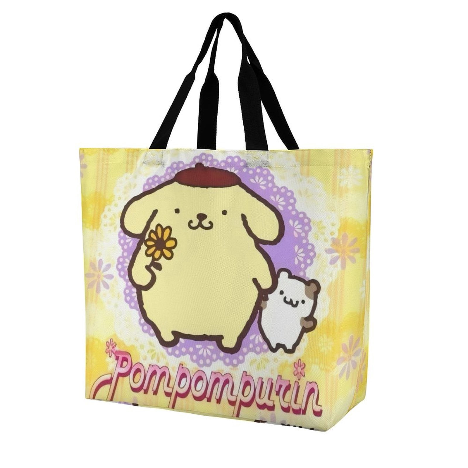 Pompom Purin Shoulder Bag Portable Storage Handbag Eco-friendly ...