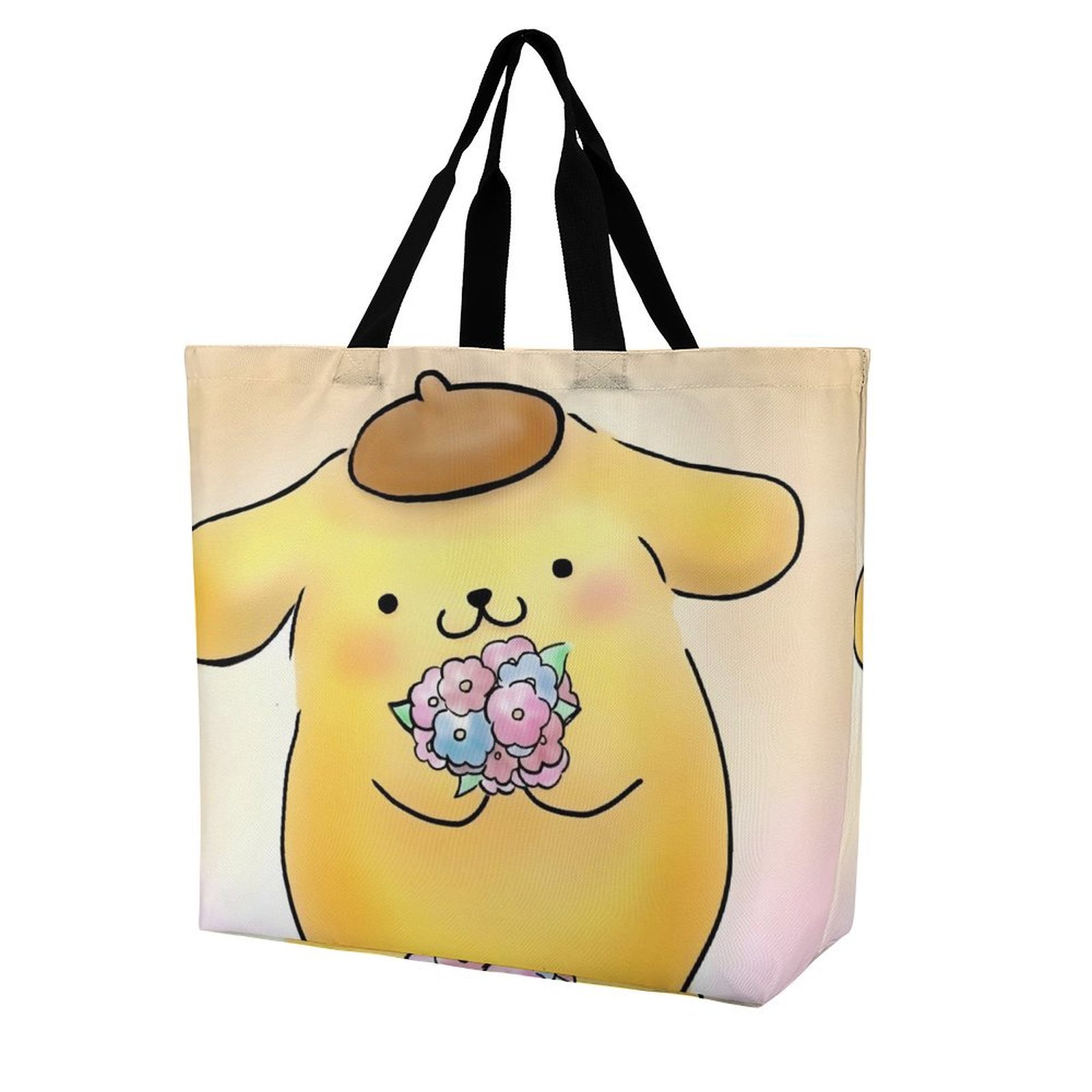 Pompom Purin Shoulder Bag Portable Storage Handbag Eco-friendly ...