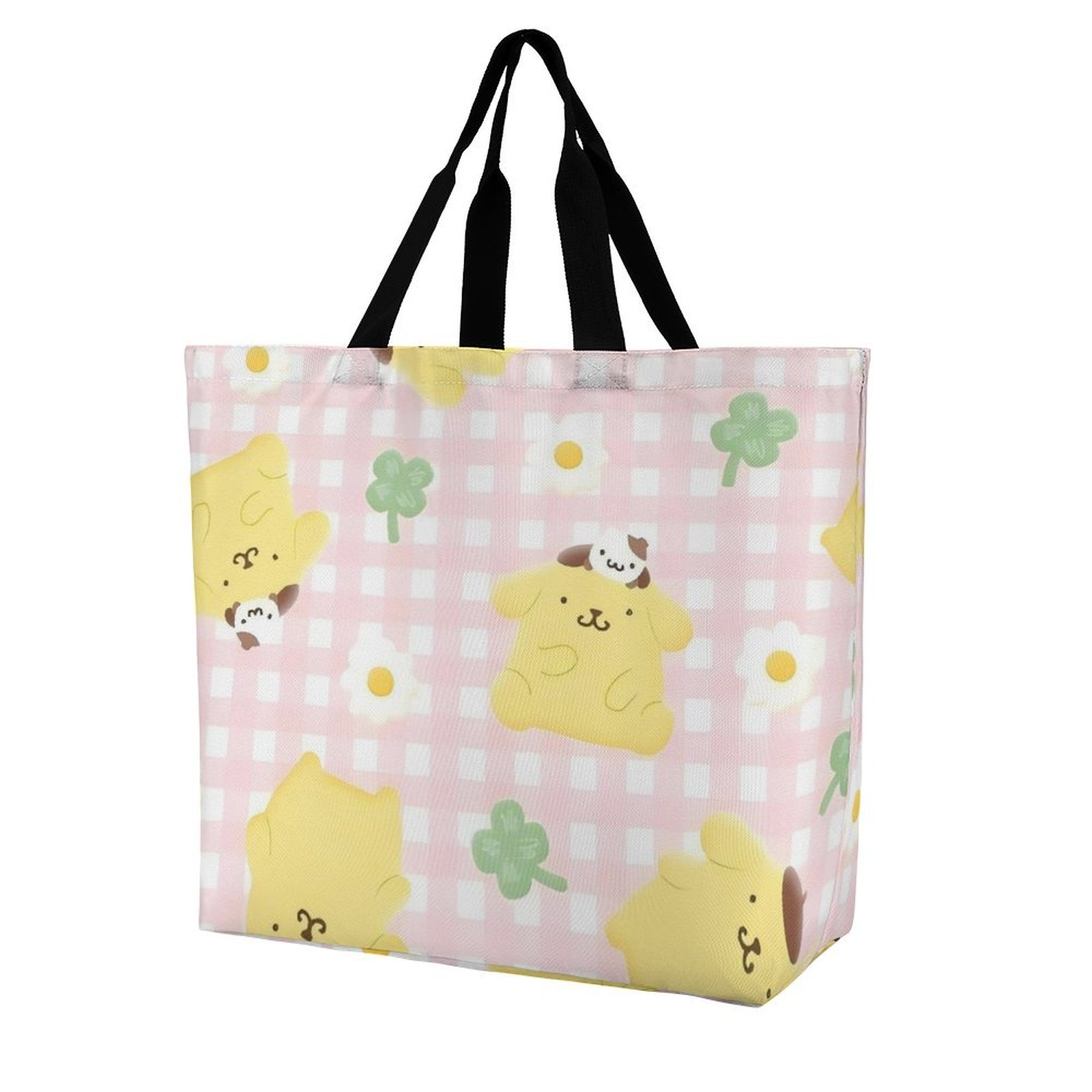 Pompom Purin Shoulder Bag Portable Storage Handbag Eco-friendly ...