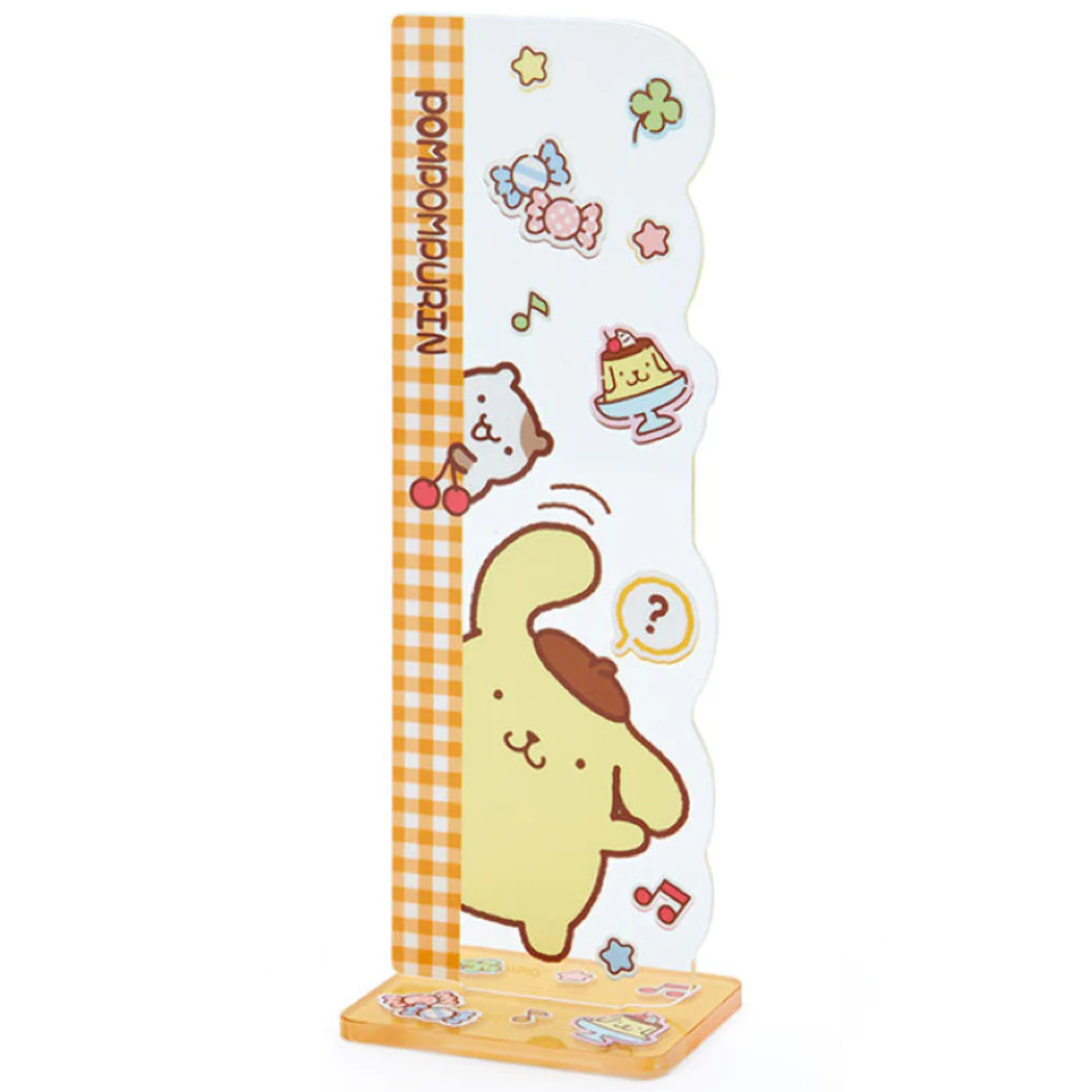 Pompompurin Acrylic Memo Board Stand Sanrio Japanese Stationery ...