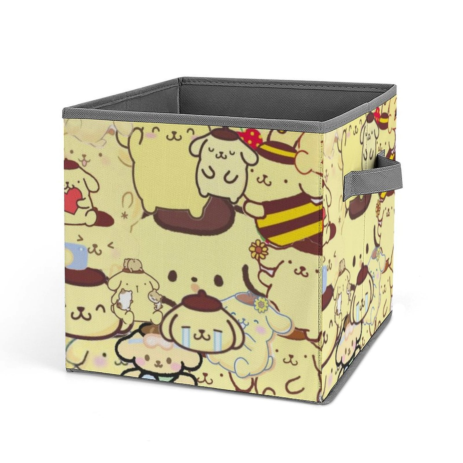 Pompompurin Anime Cartoon Cube Storage Bins for Shelves, Fabric ...