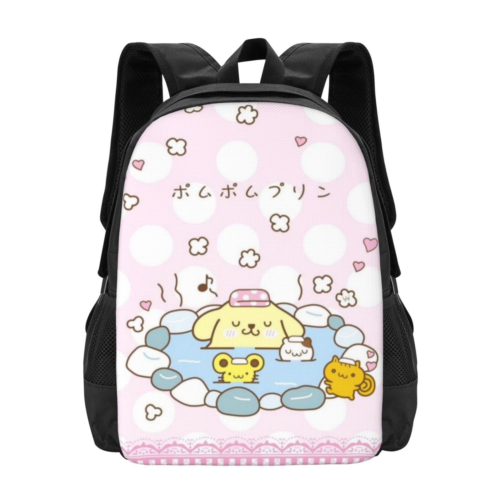 Pompompurin Backpack Japanese Anime Watertight Cartoon Travel Hiking ...
