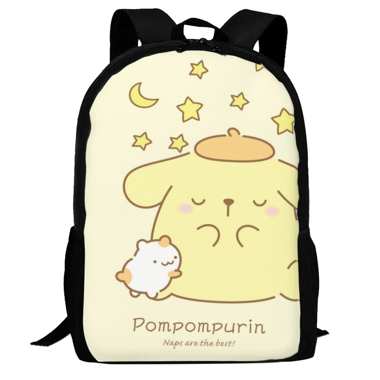 Pompompurin Backpack Large Capacity Bookbag Computer Business Rucksack ...