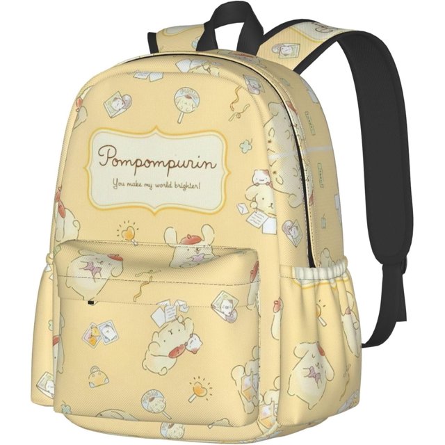 Pompompurin Backpack Lightweight Large Capacity Laptop Backpack ...