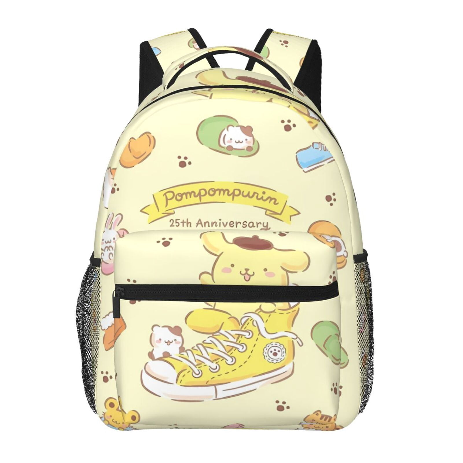 Pompompurin Cartoon Anime Backpack Cartoon Puppy Backpack Fan ...