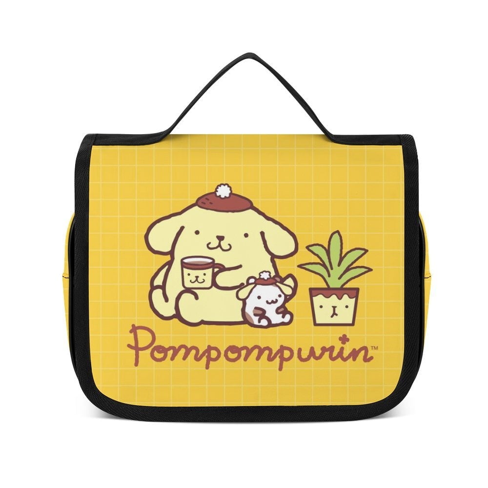 Pompompurin Hanging Travel Toiletry Bag Makeup Cosmetic Bag Organizer ...