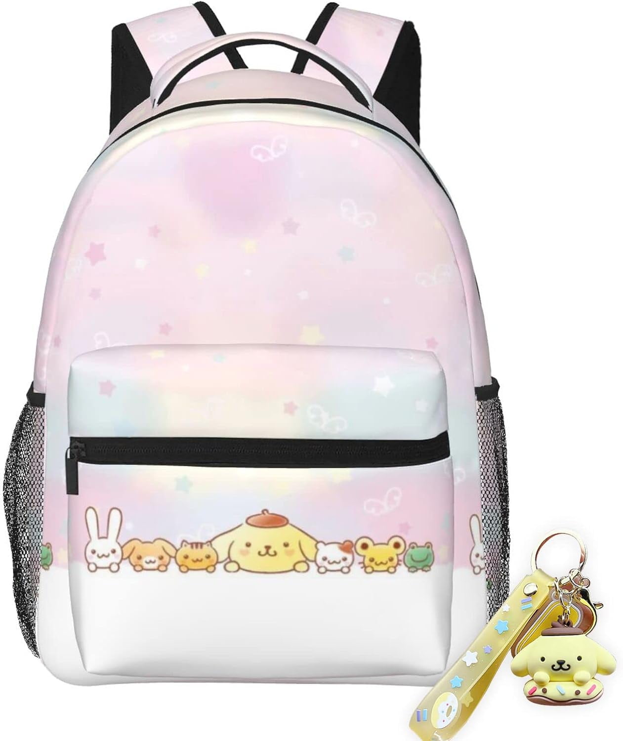 Pompompurin Kawaii Backpack Pompompurin With Friends Laptop Backpack ...