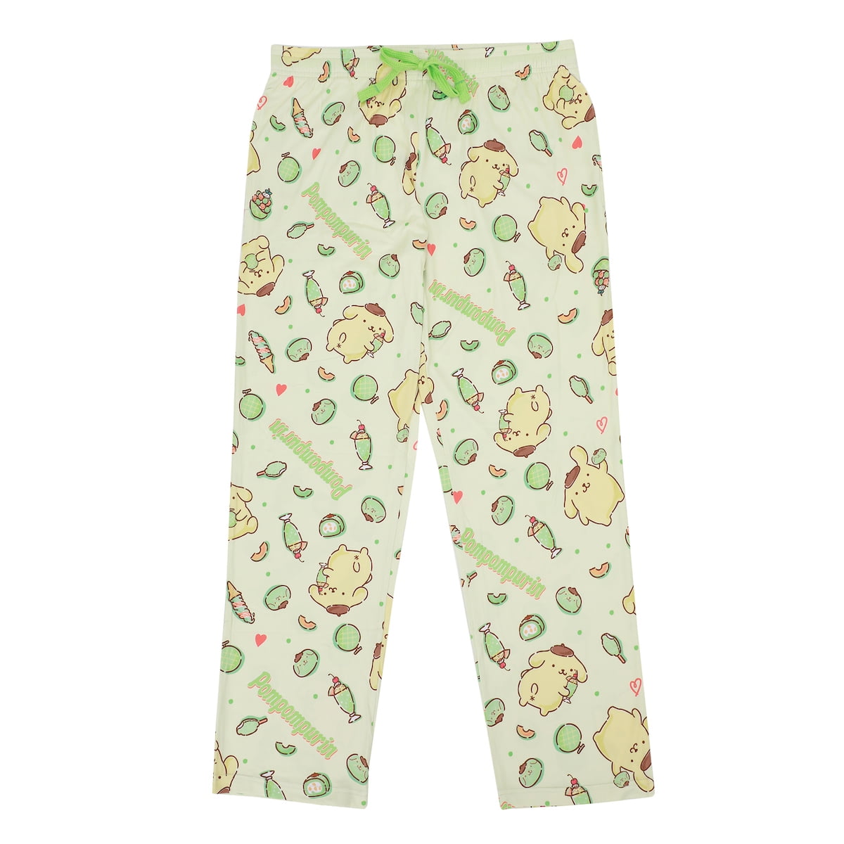 Pompompurin Light Green Adult Womens Sleep Pants- Medium - Walmart.com