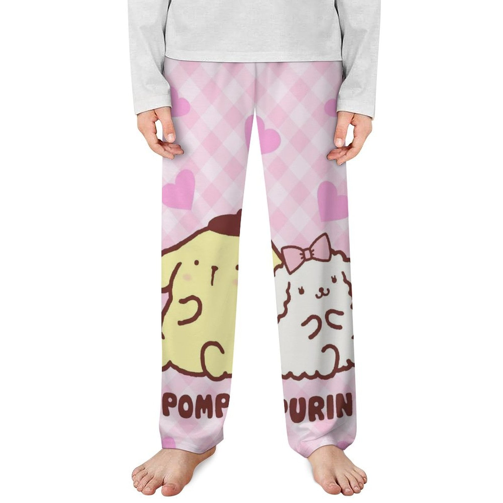 Pompompurin Pajamas Bottom Cartoon PJS Pants Sleepwear for Boys Girls ...