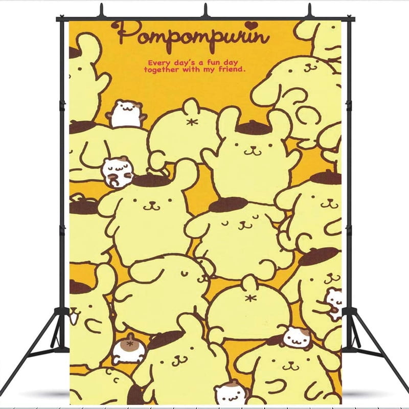 Pompompurin Party Supplies Background Backdrop Taspestry Banner Poster ...