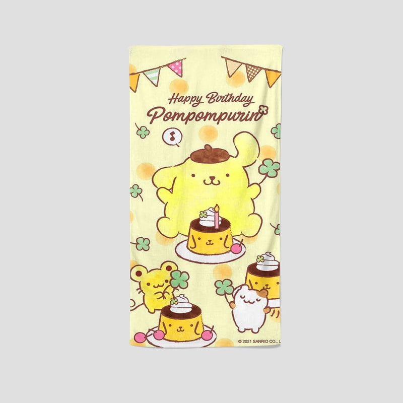 Pompompurin's uniquely designed single-sided towel is a fantastic ...