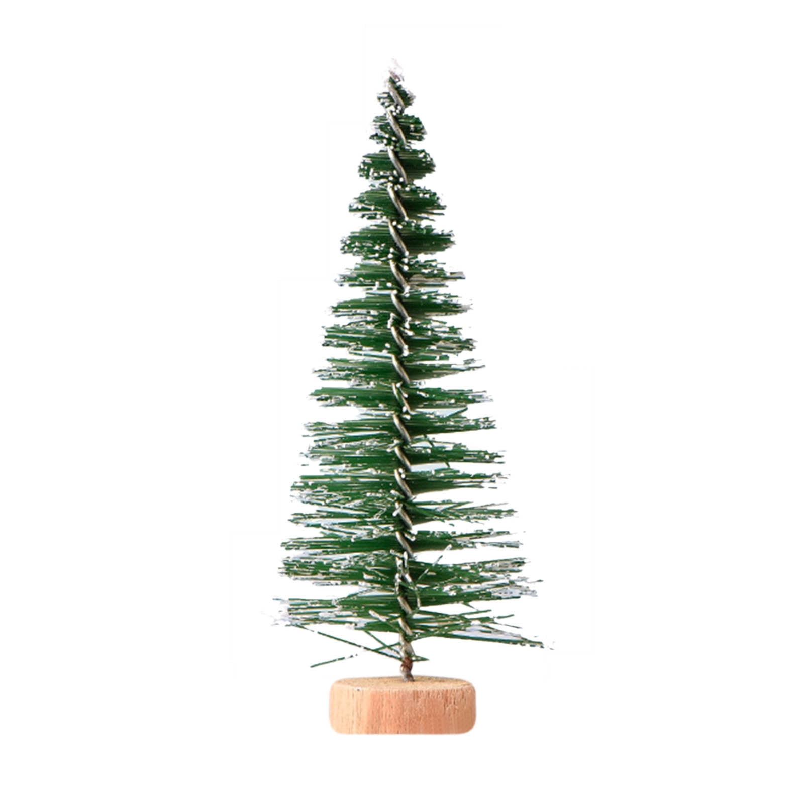 Pompotops 2.8 Inches Mini Desktop Christmas Artificial Tree Decorations ...