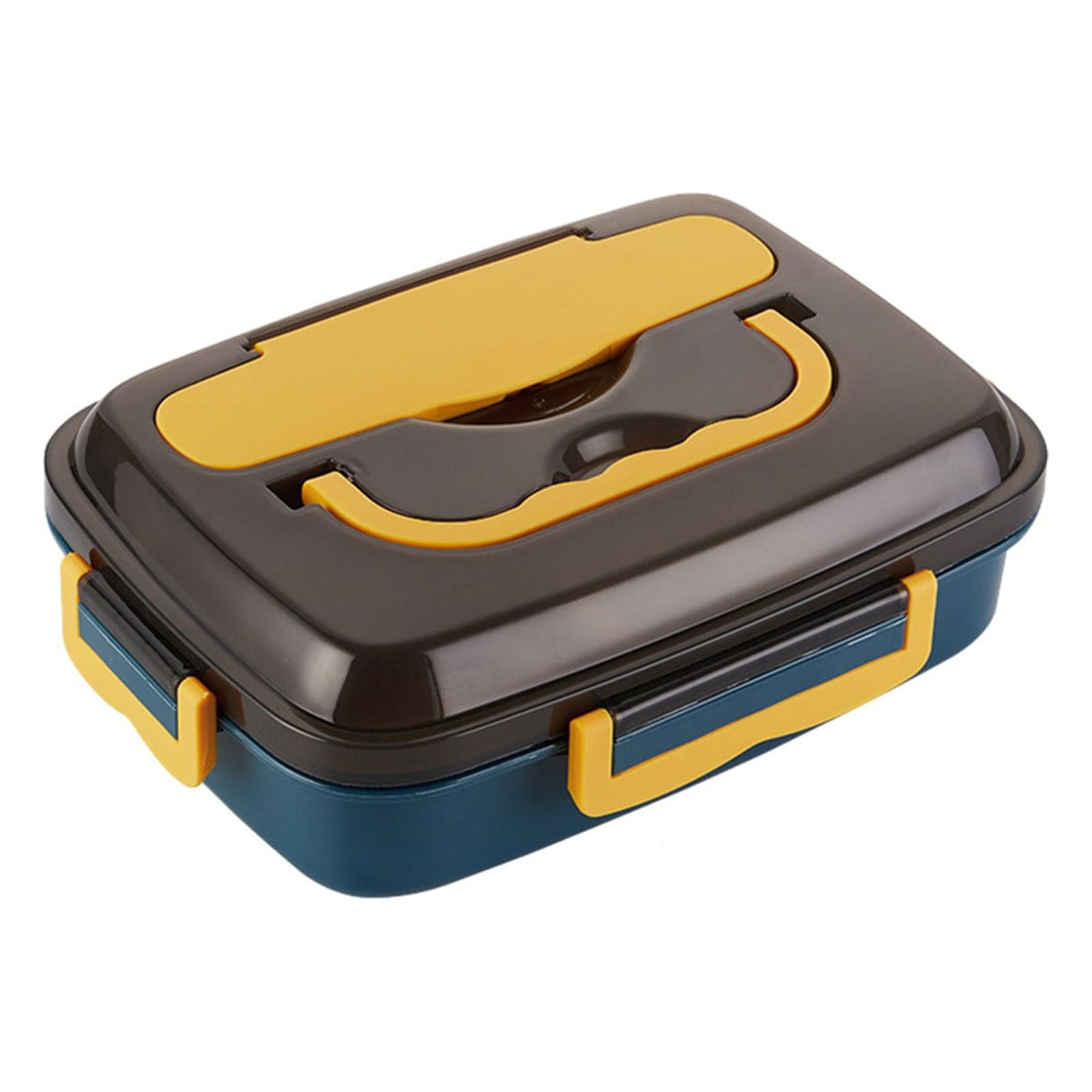 Pompotops Adult Bento Lunch Box, 1000 ML 3-Compartment Bento Lunch Box ...