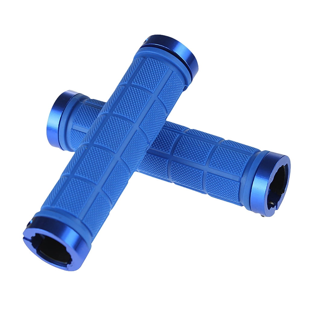 Pompotops Anti-Slip MTB Mountain Bike Handle Bar Cover Lock-on Bike ...