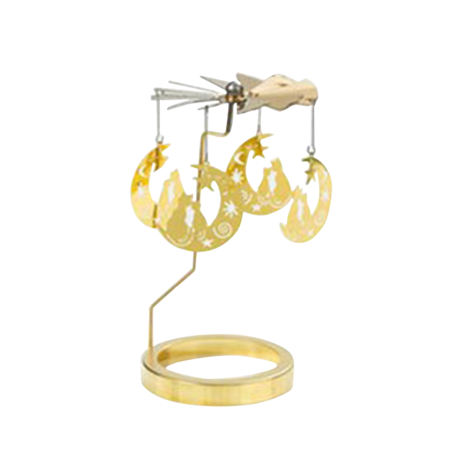 Pompotops Aromatherapy Candle Rotating Candlestick Revolving Lantern ...
