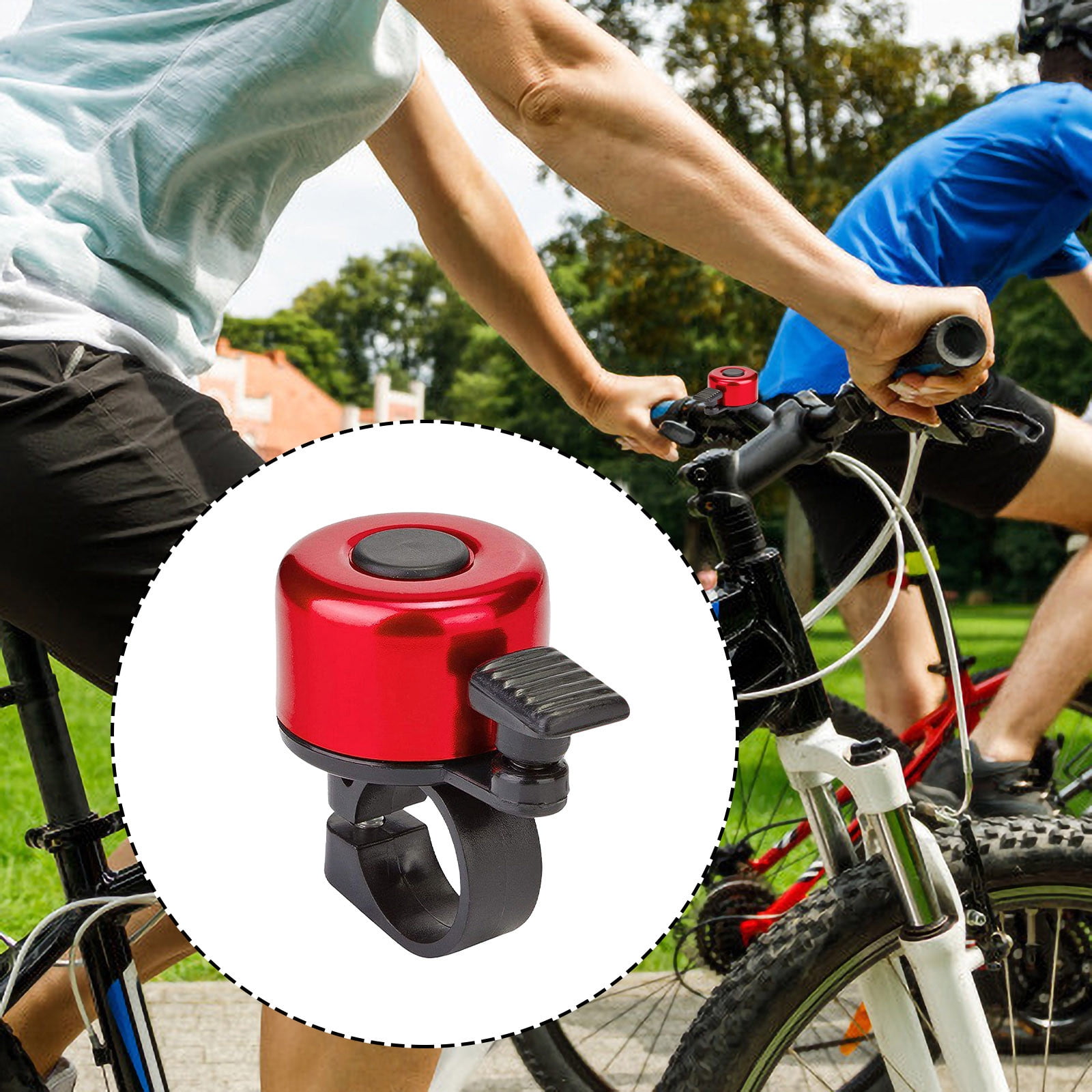 Pompotops Bike Bells Aluminum Alloy Bell For Adults And Kids Fit For ...