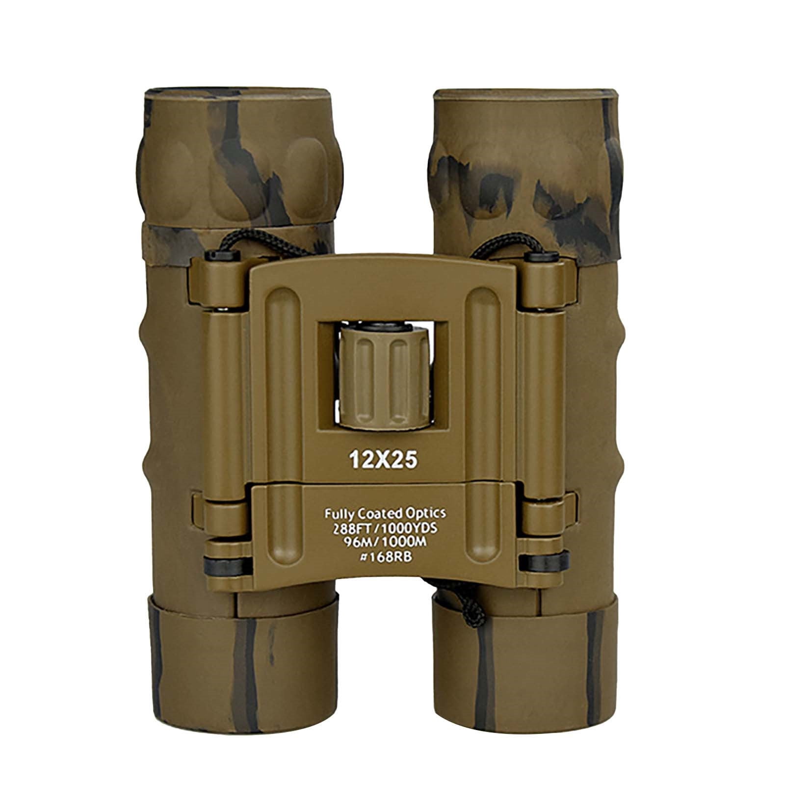 Pompotops Binoculars for Adults 12*25 Binoculars High Magnification ...