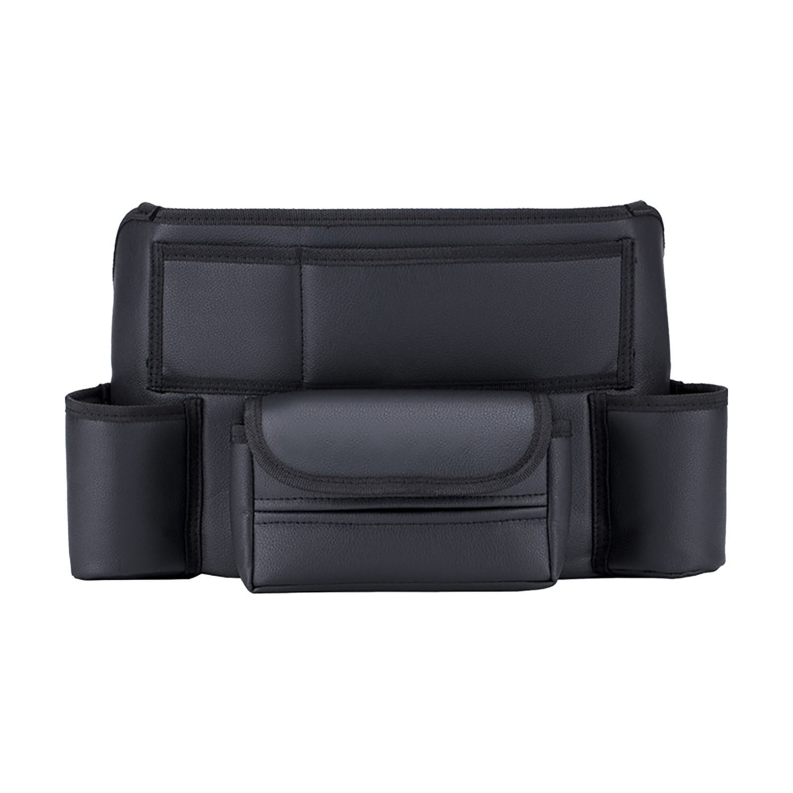 Pompotops Black Car Seat Organizer, Auto Seat Back Organizer, Car ...