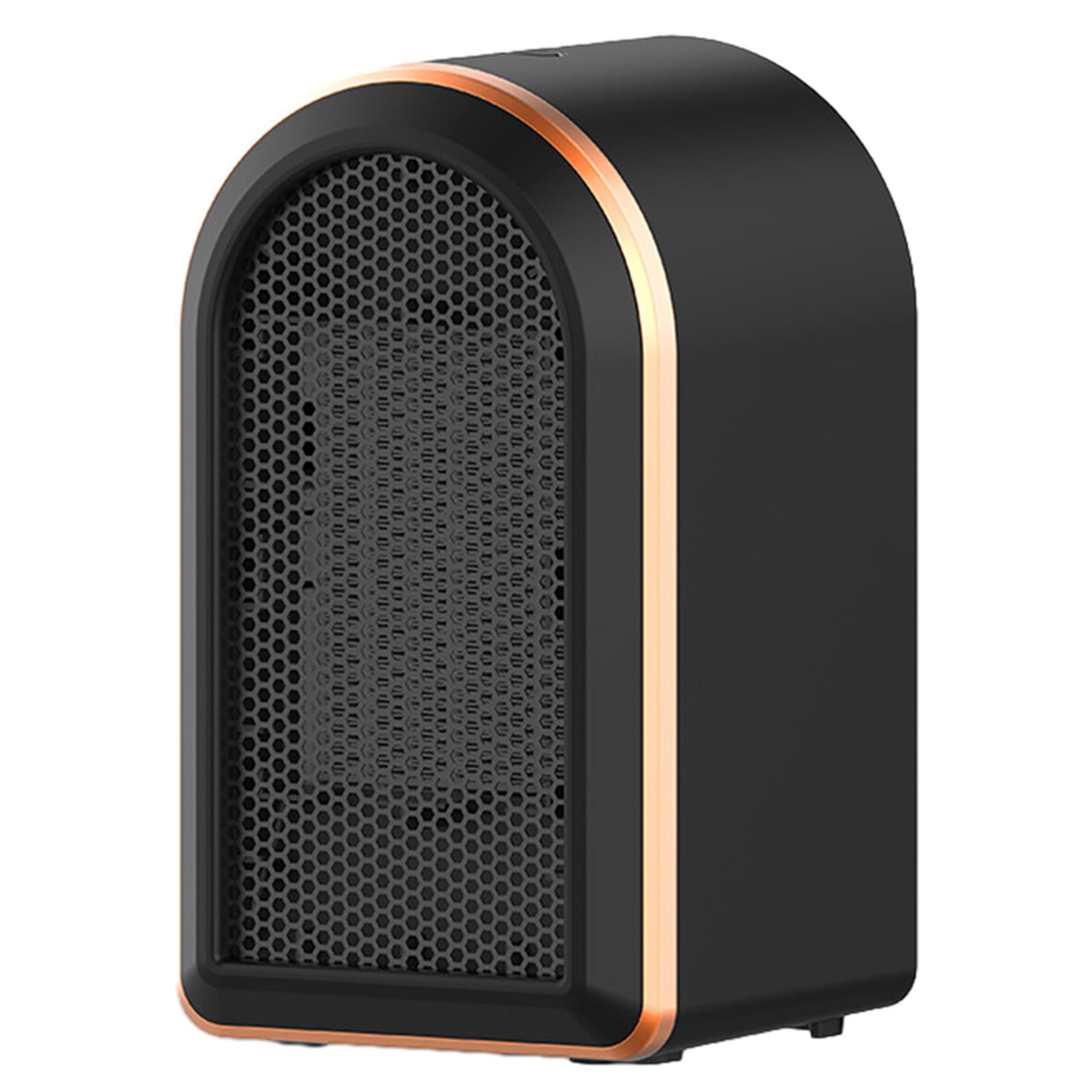 Pompotops Black Space Heater, 1200W Electric Heaters Indoor Portable ...