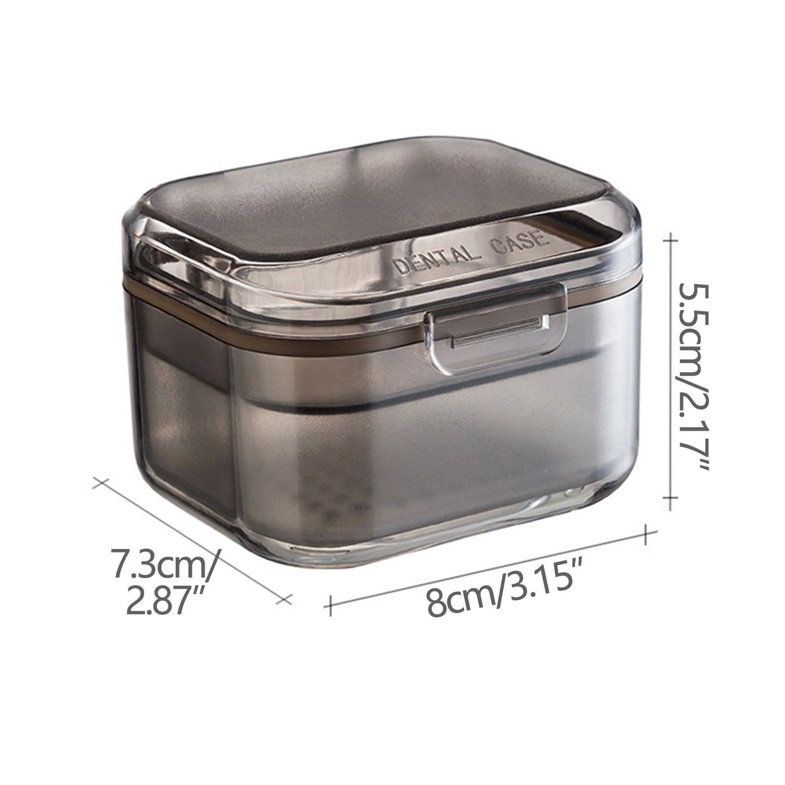 Vikakiooze Braces Box Denture Aligner Storage Box Portable Orthodontic ...