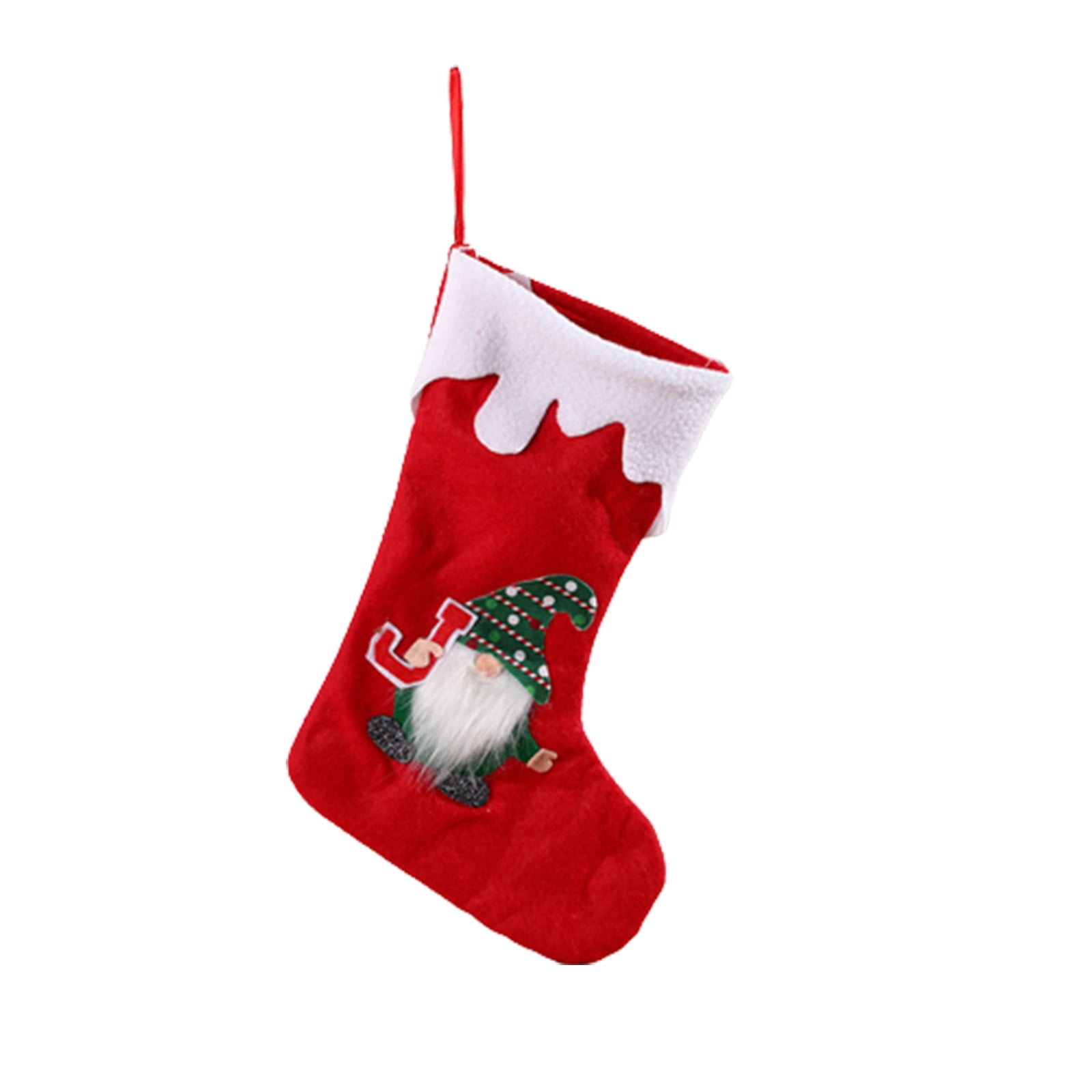 Vikakiooze Christmas Santa Sock Set, 7.48X11.69 In Joy Gnomes Matching ...