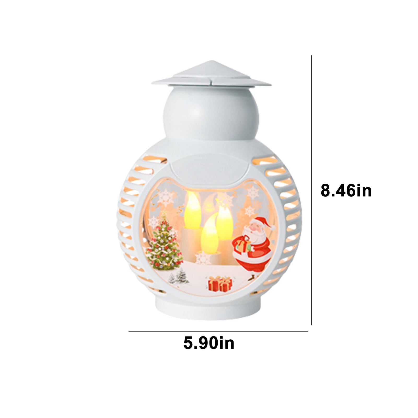 Pompotops Christmas Tabletop Projector Lights, Snowflake Santa Auto ...