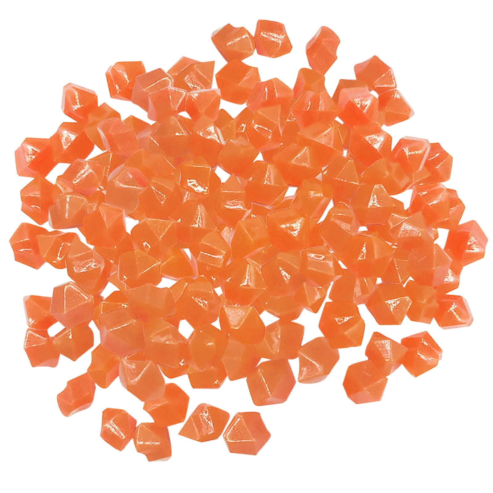 Pompotops Clearance Pack Of 300 Colored Glowing Stones Rhombus Glowing ...