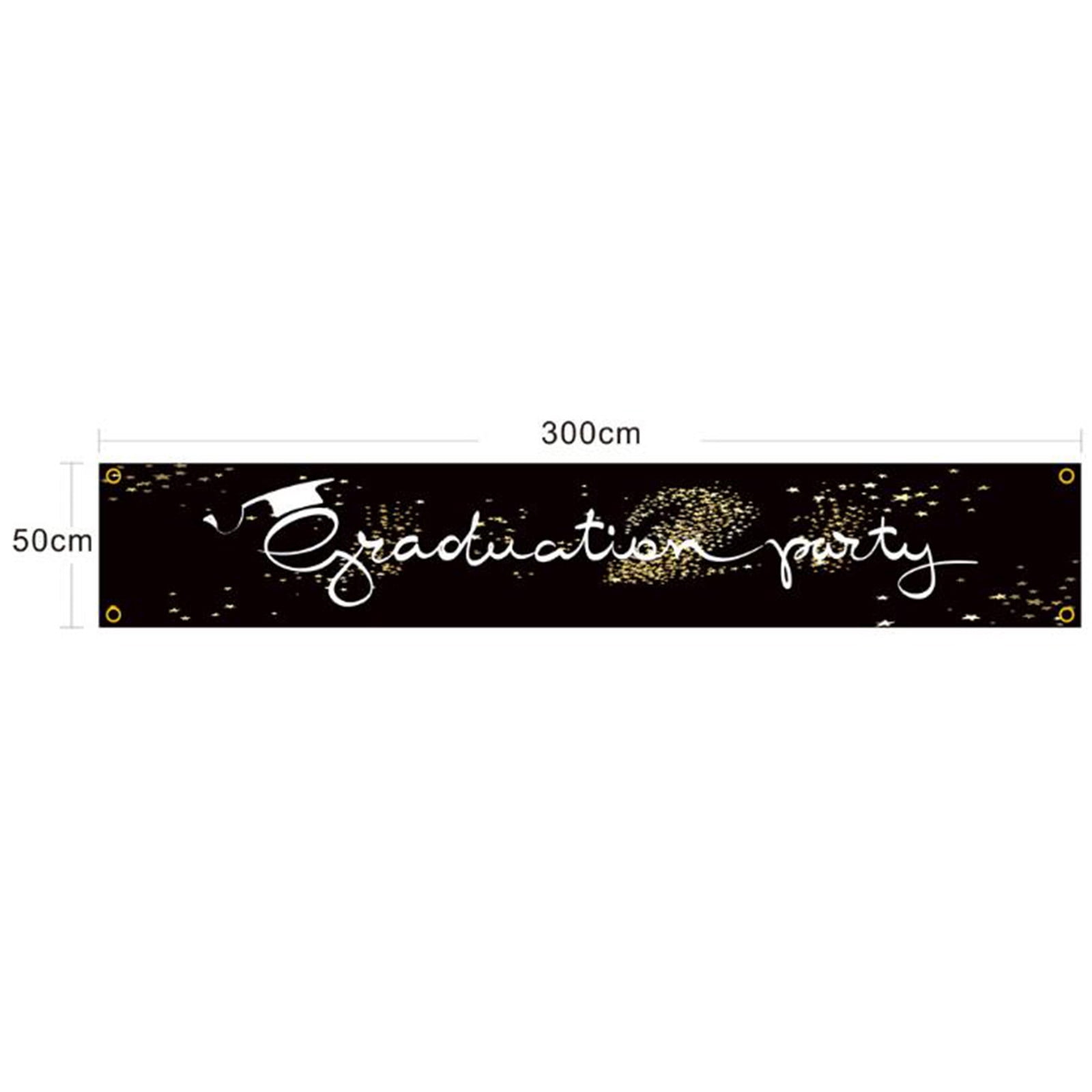 Pompotops Congrats Grad Banner Graduation Decorations 2021 Outdoor ...