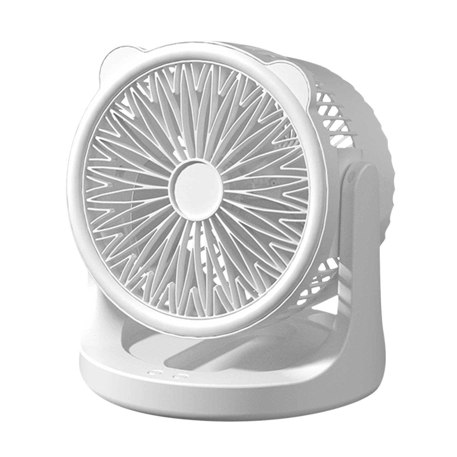 Pompotops Cooling Desktop Small Fan Dormitory Fan Wall-Mounted Mini ...