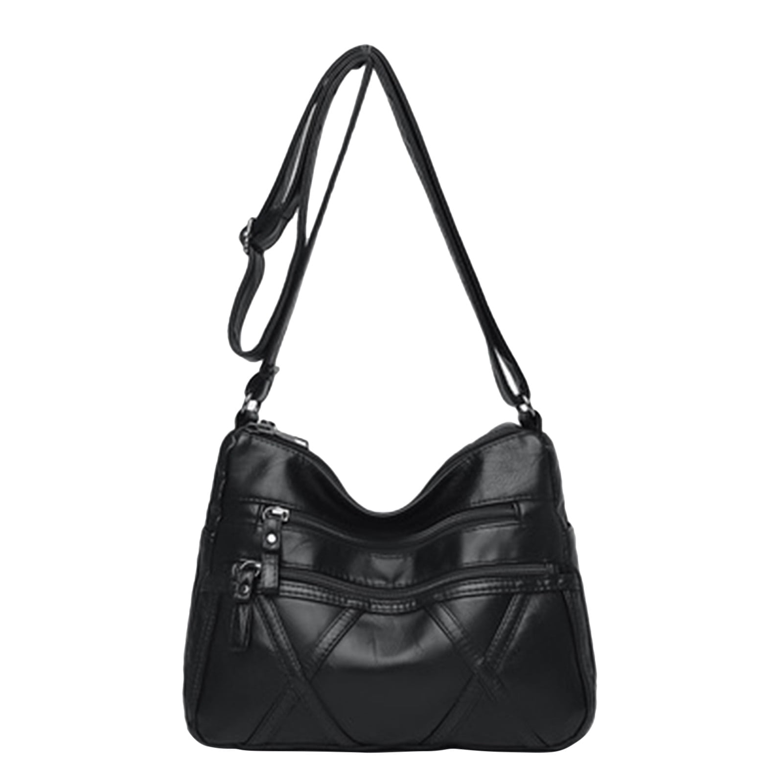 Pompotops Crossbody Backpack Sling Bag, Soft Leather Shoulder Bag, Mom ...