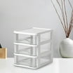IRIS Small 4-Drawer Compact Desktop Organizer, Stacking Desktop Unit ...