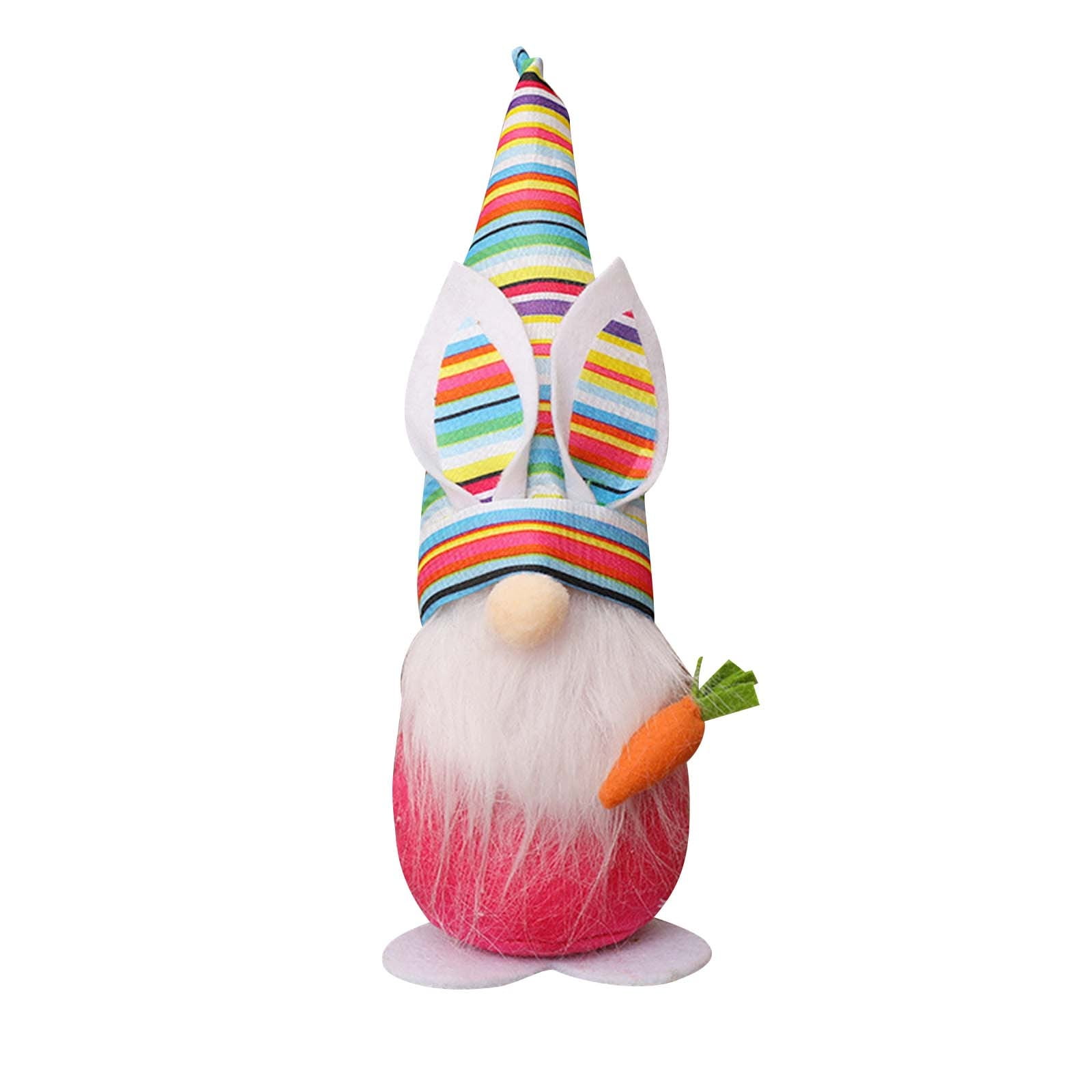 Pompotops Easter Plush Bunny Gnome Toy, New Standing Easter Doll ...