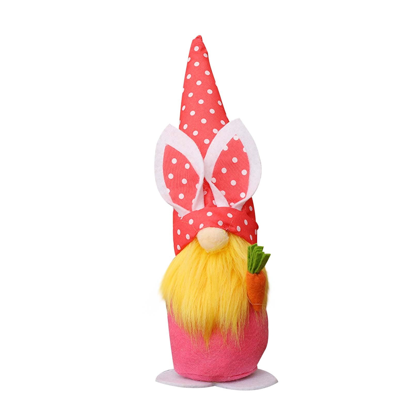 Pompotops Easter Plush Bunny Gnome Toy, New Standing Easter Doll ...