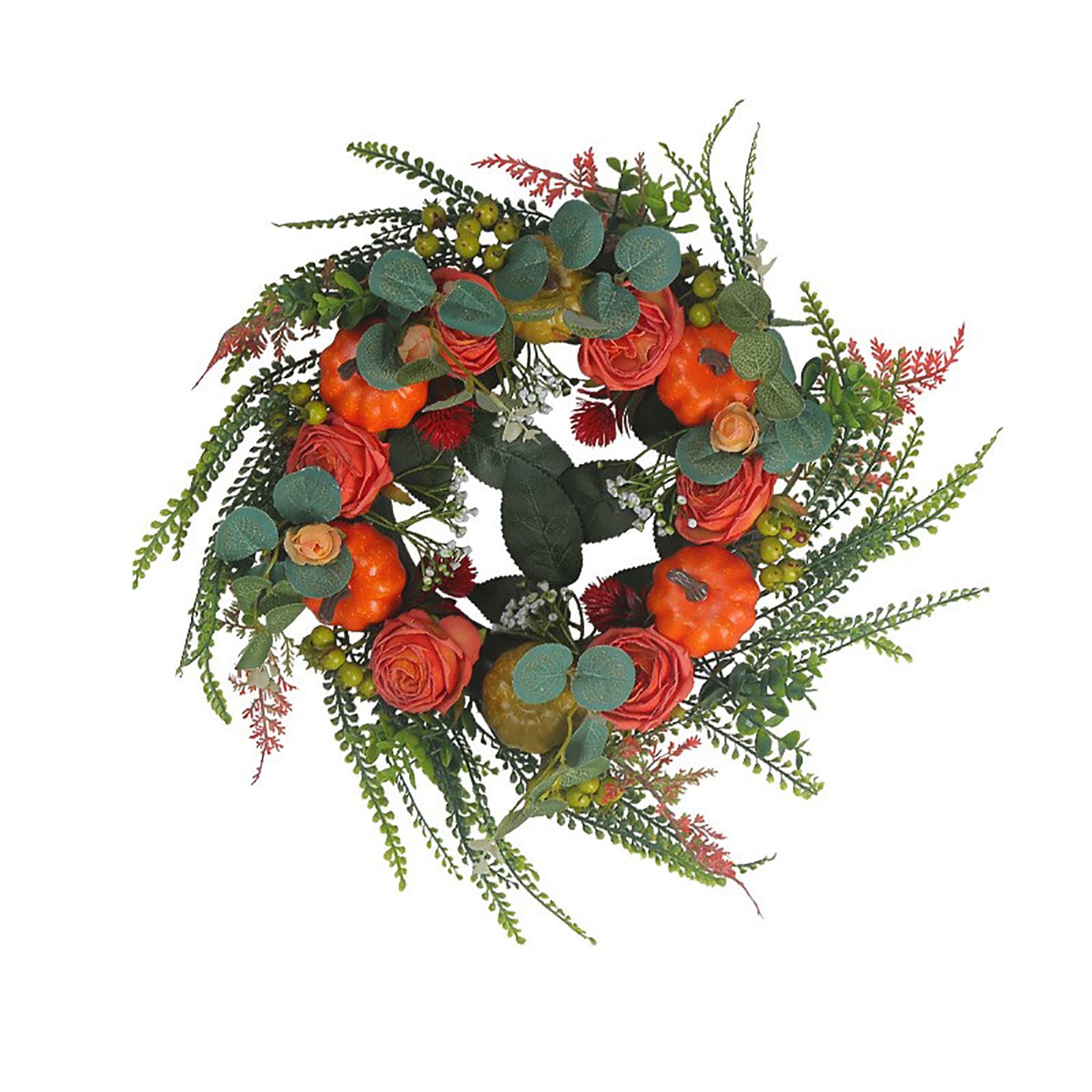 Vikakiooze Fall Decorations for Thanksgiving Artificial Fall Wreaths ...