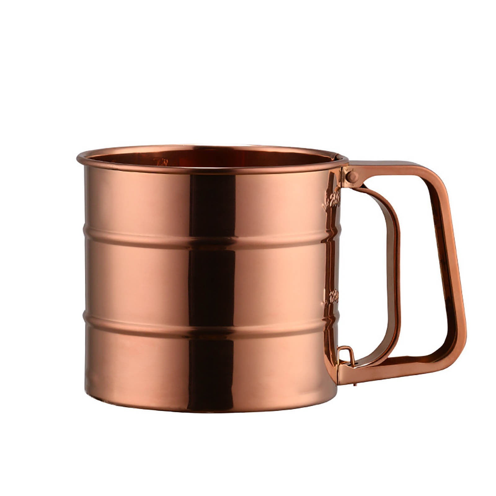 Pompotops Flour Sifter for Baking, Stainless Steel Mechanical Mesh ...