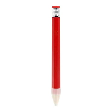 Archie McPhee's Jumbo Wooden Giant Pencil with Large Eraser - Walmart.com