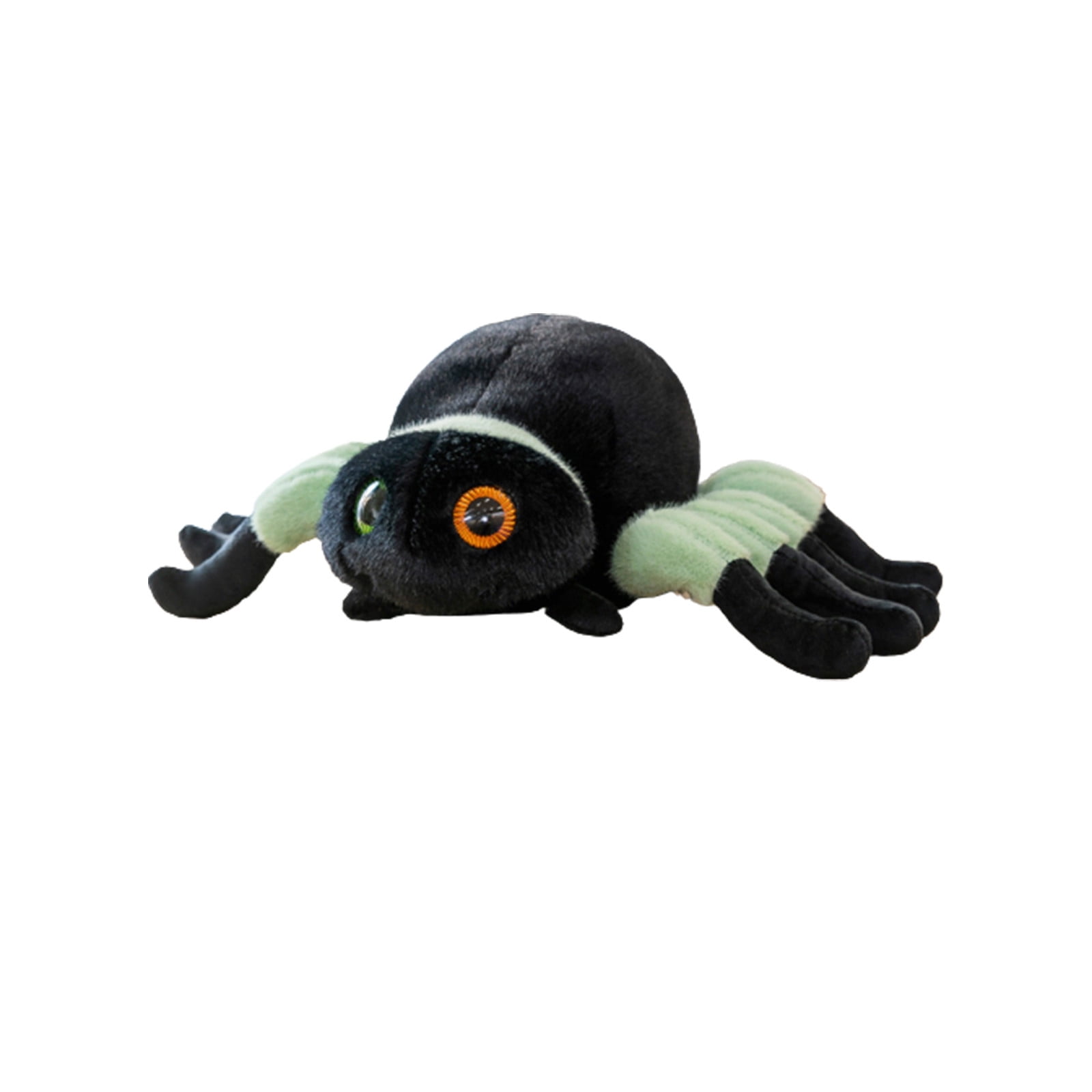 Pompotops Halloween Savings, Spider Stuffed - Soft Black Spider ...
