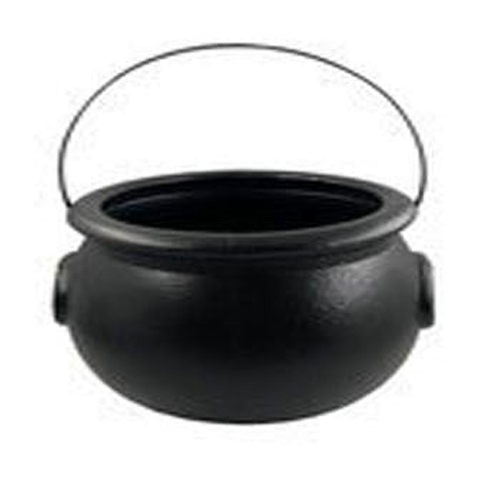 Pompotops Halloween Witch Pot Plastic Flame Bucket Black Cauldron ...
